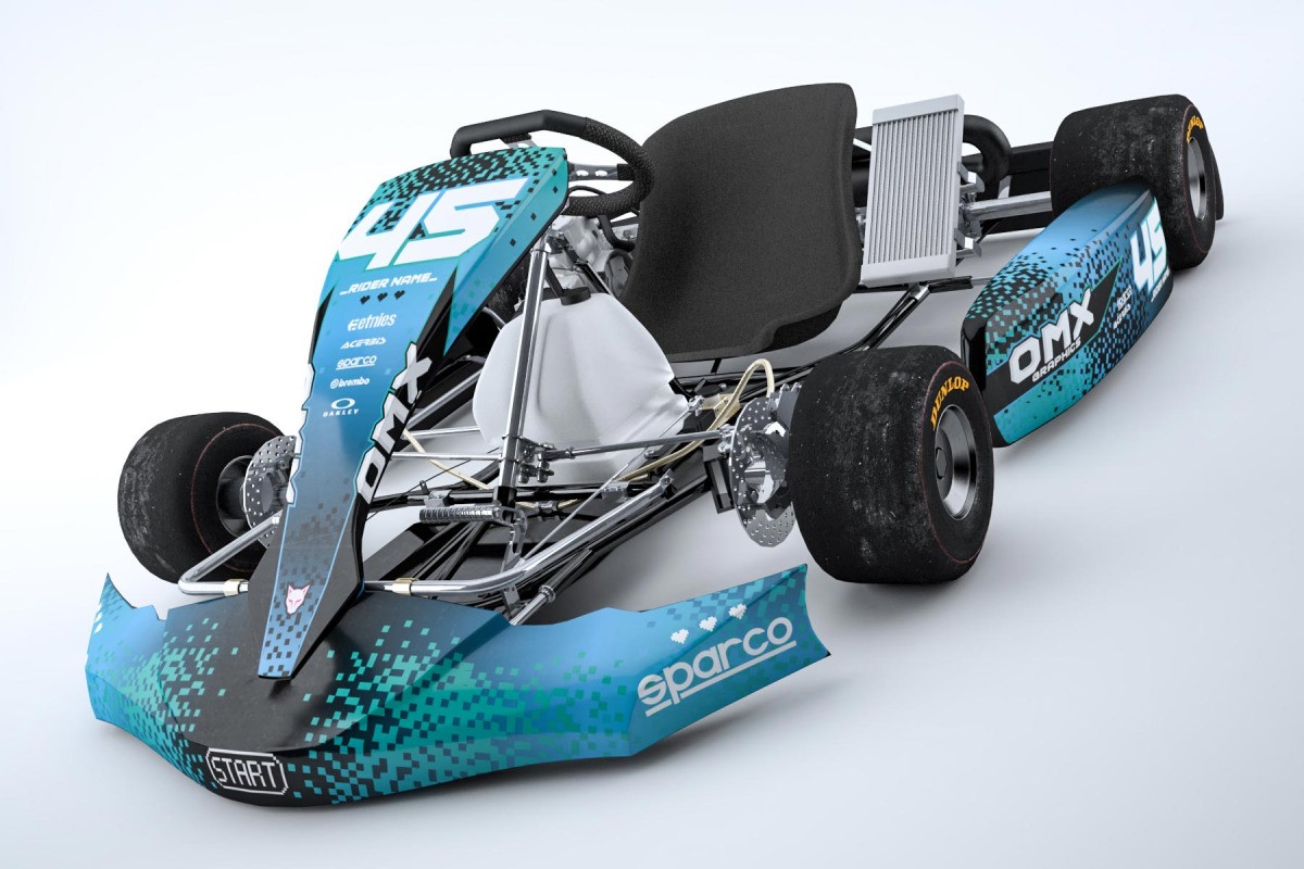 CRG Kart Graphics - OMX Graphics - Fully Customisable Decals