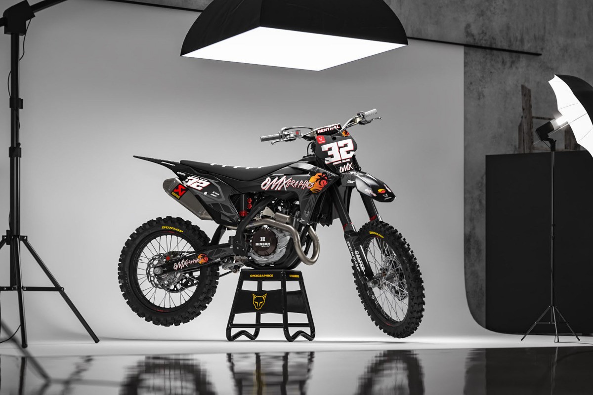 GasGas TROPICAL VIBES Graphics Kit Grey – OMXGraphics