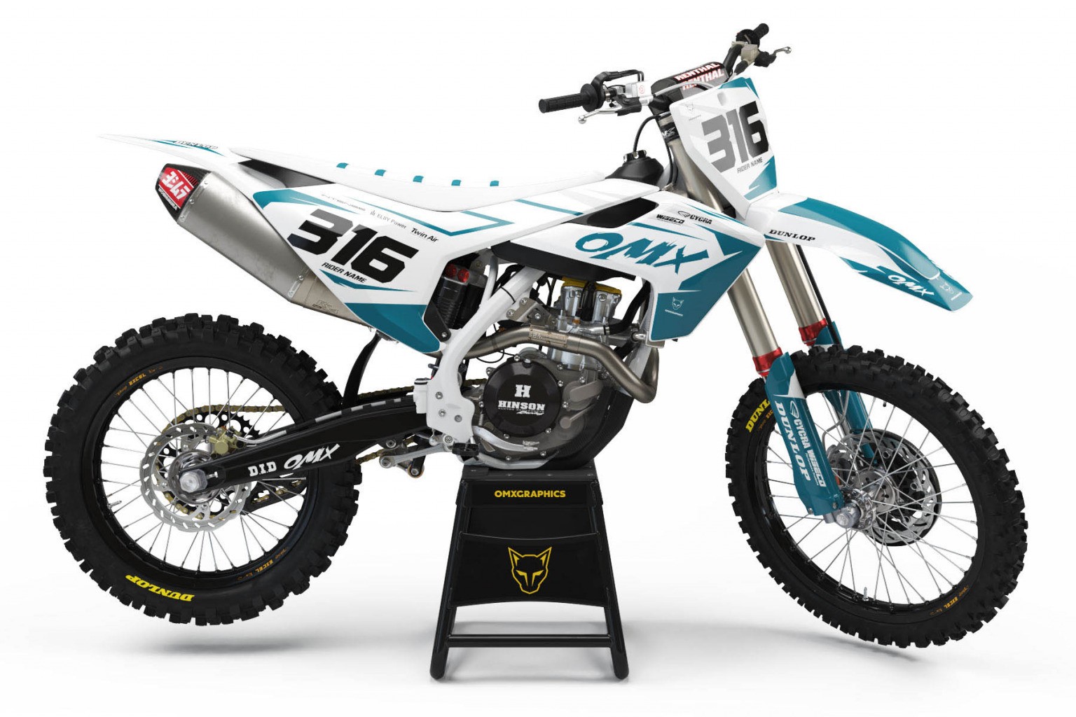 Husqvarna Mx Graphics – OMXGraphics – 21 MIL Ultra Thick – #1