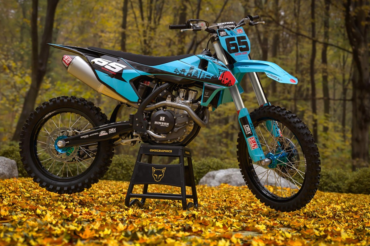 KTM JAPAN Graphics Kit Teal – OMXGraphics