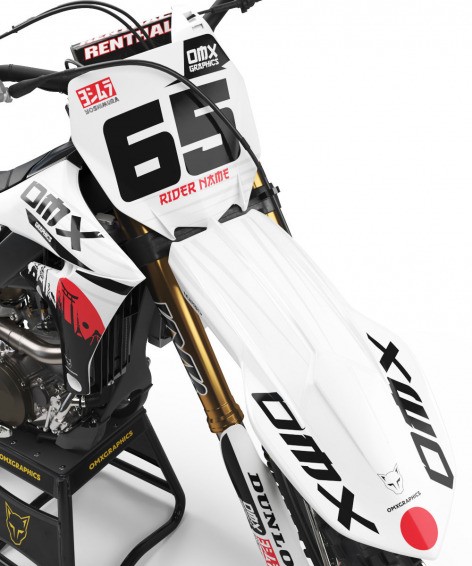 Yamaha JAPAN Graphics Kit White – OMXGraphics