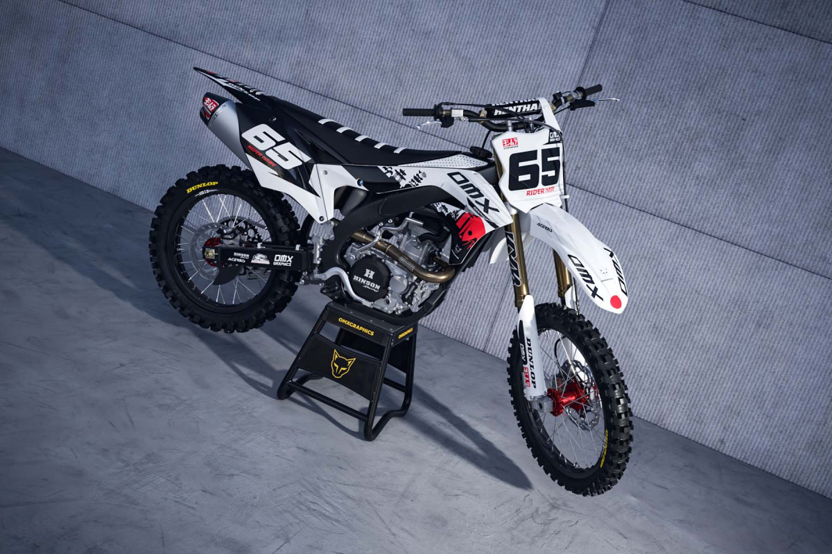 Kawasaki JAPAN Graphics Kit White – OMXGraphics