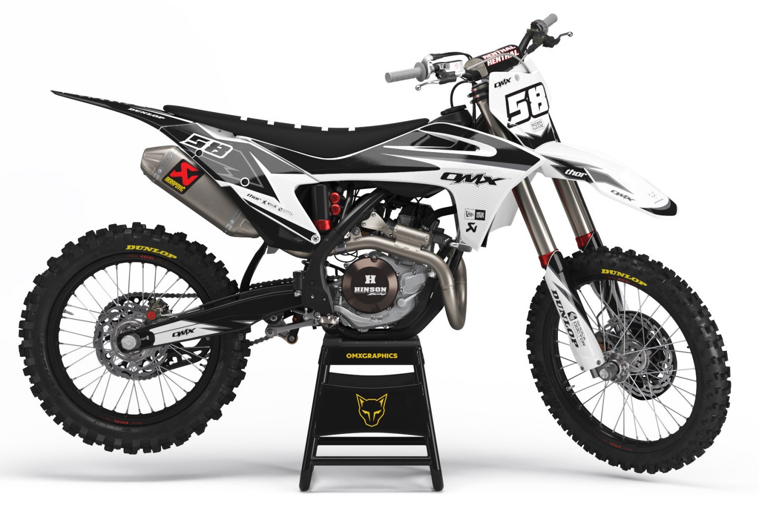 Dirt Bike Graphics - MX Graphics Kits - OMXGraphics Ltd.