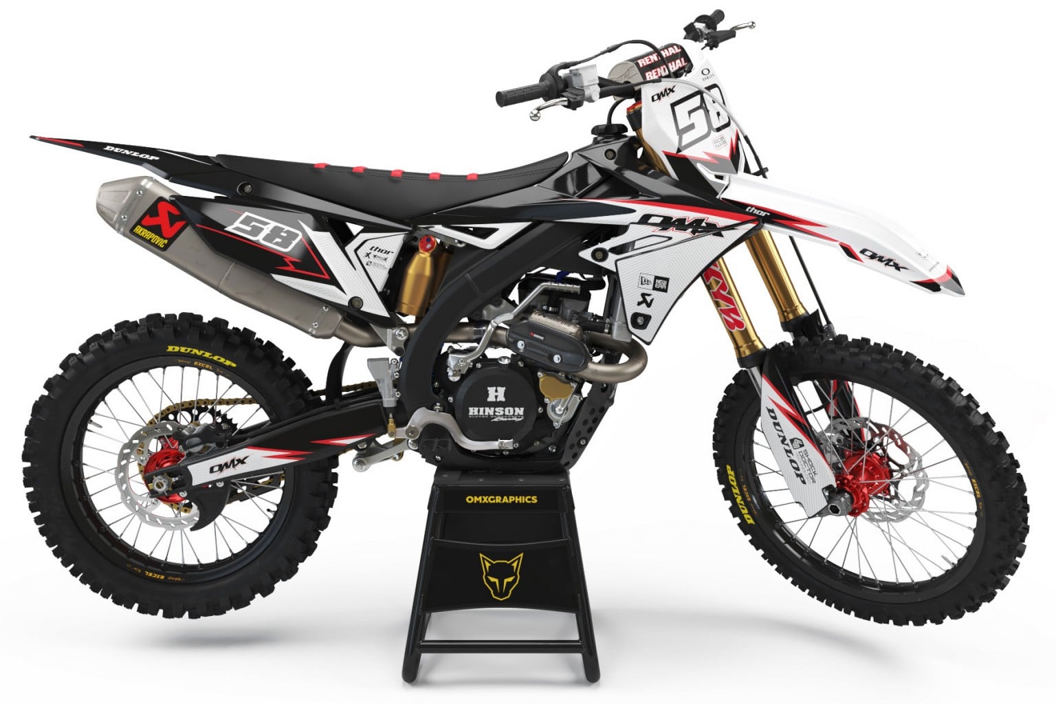 Dirt Bike Graphics - MX Graphics Kits - OMXGraphics Ltd.