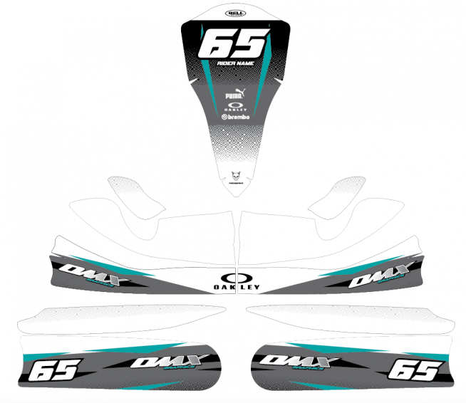 Go Go Kart Graphics Kit 'Amaze' – OMXGraphics - Fully Customisable