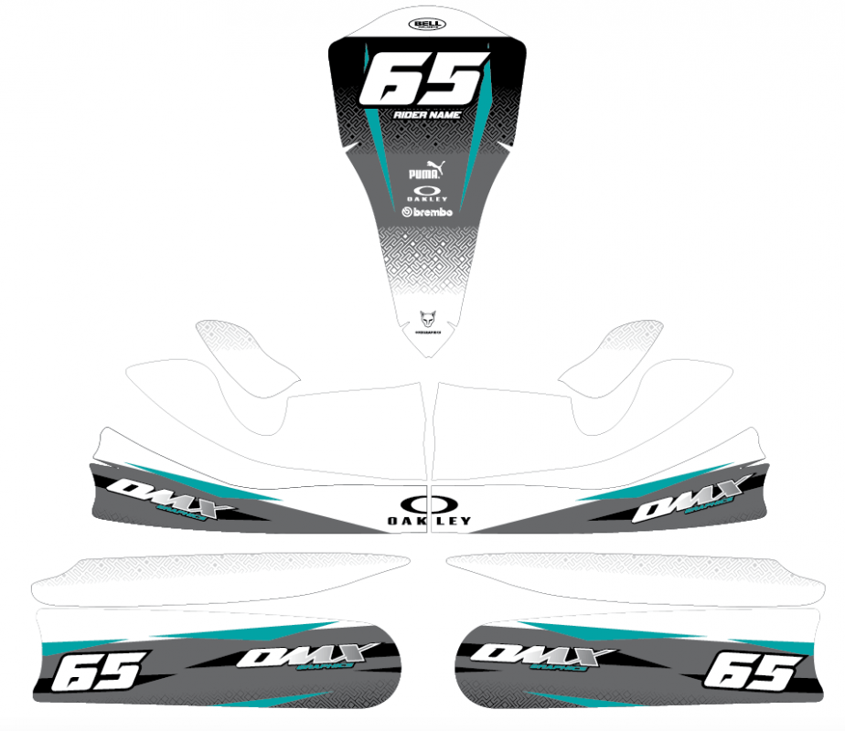 Go Kart Graphics Kit ‘Amaze’ – OMXGraphics