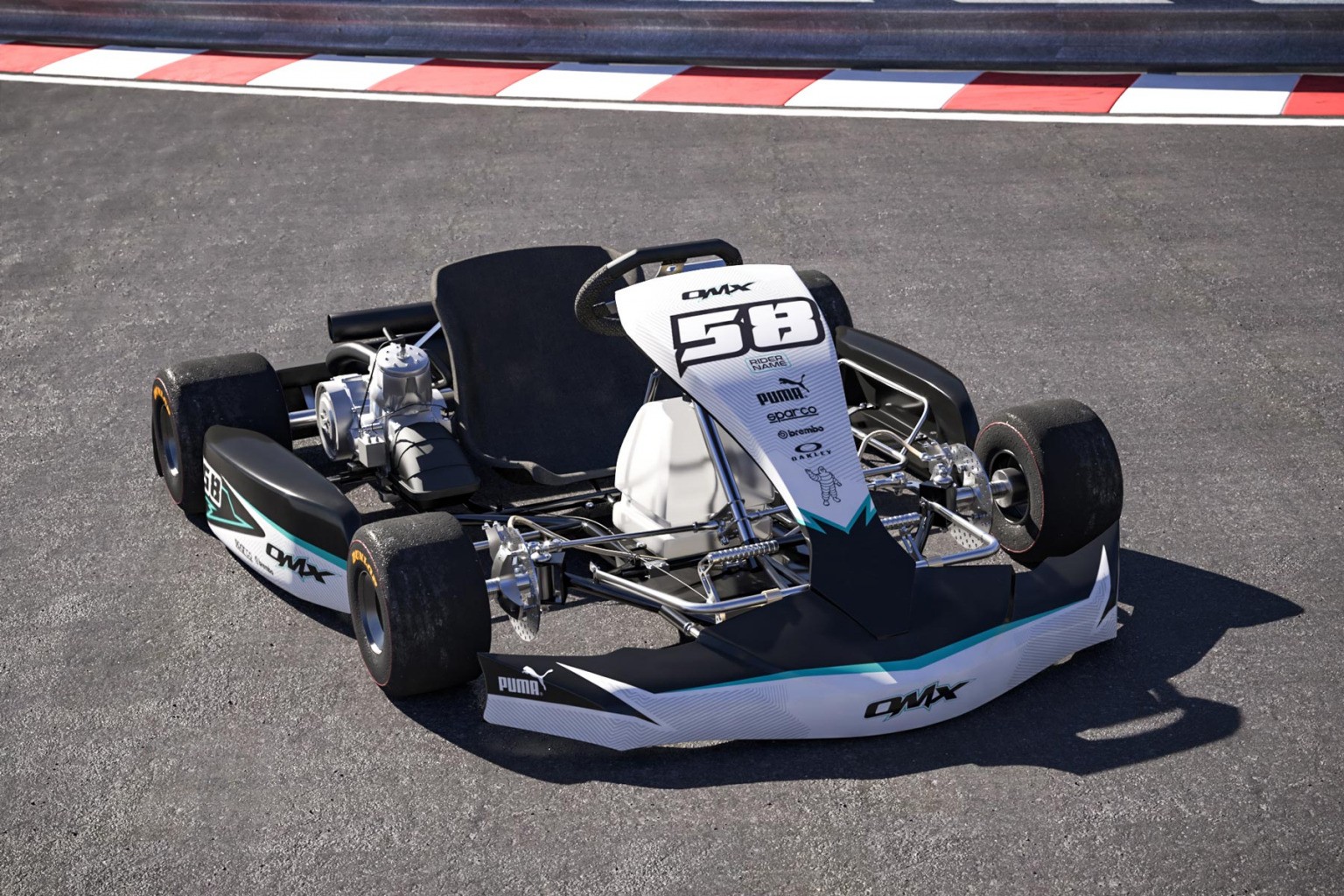 Go Kart Graphics Kit 'Enigma' – OMXGraphics - Free Customisation