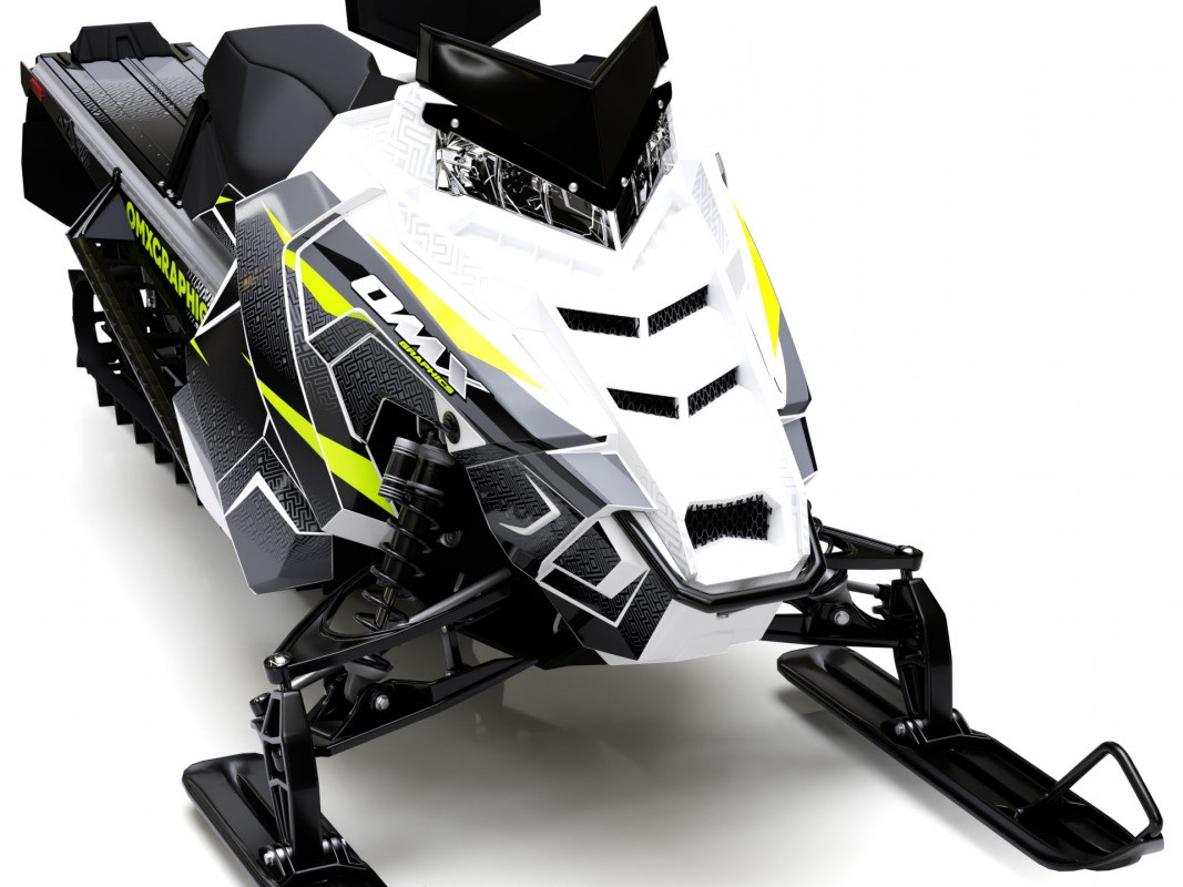 Snowmobile Graphics Kit 'Amaze' – Dirt Bike Graphics