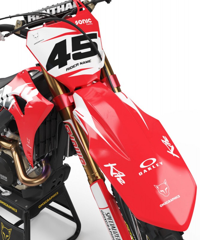 Dirt Bike Graphics Kit For Honda - LOCAL – Dirt Bike Graphics