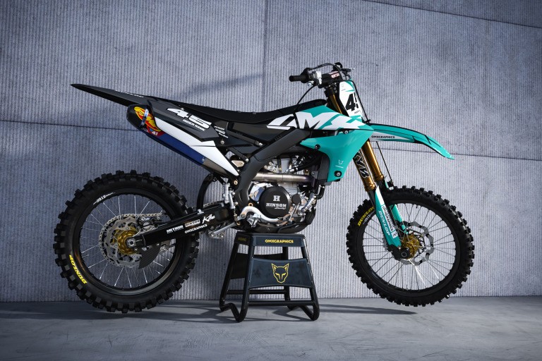 Yamaha LOCAL Graphics Kit Teal Grey – OMXGraphics