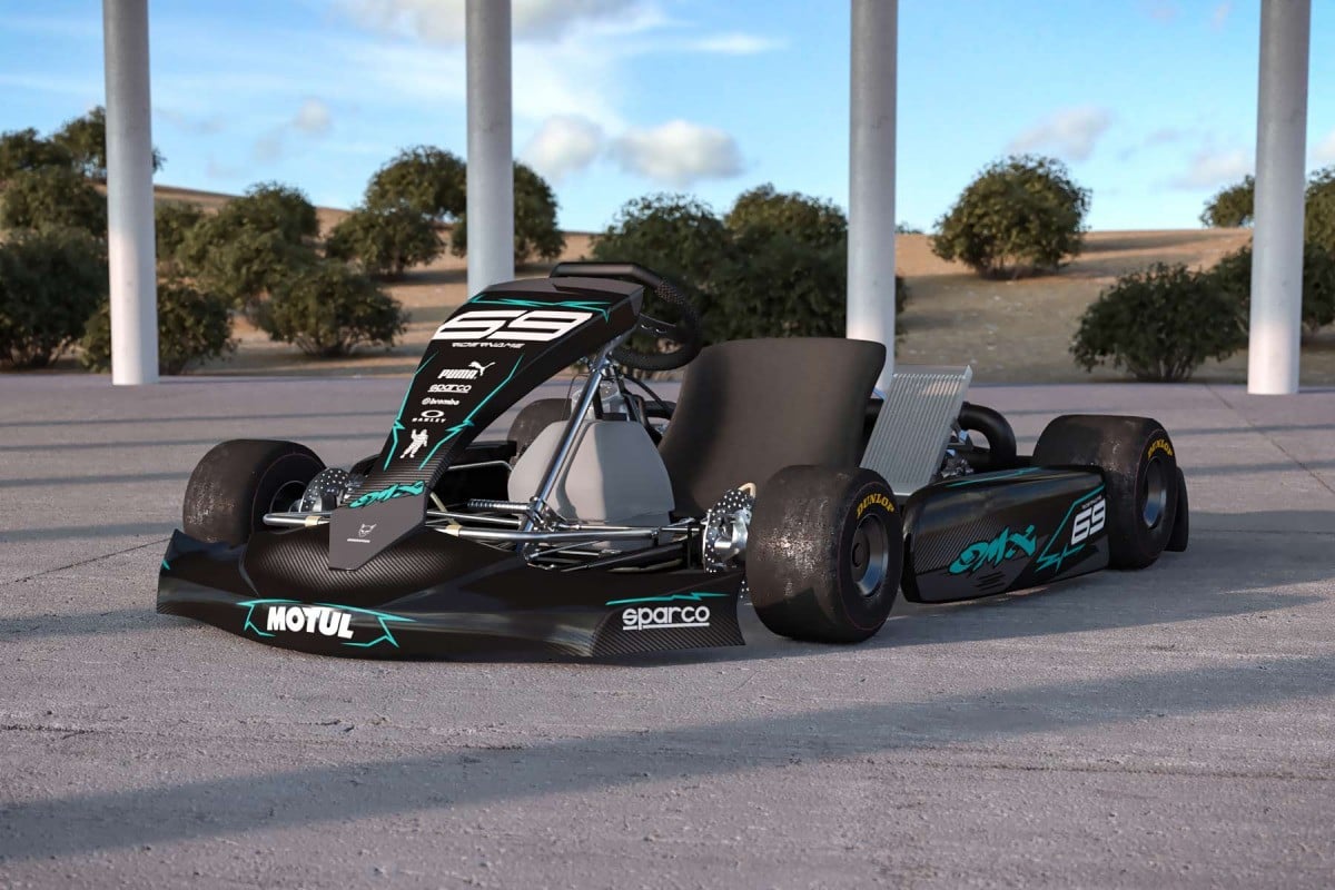 Fully Custom Go Kart Graphics Kit – by OMX Graphics Ltd.