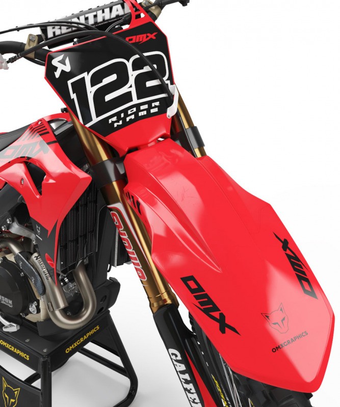 Dirt Bike Graphics Kit For Honda - CHIMERA – Dirt Bike Graphics