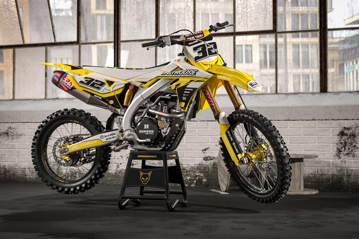 RMZ 450 Graphics Kit - Also for RM RMZ DRZ 85 125 250 450