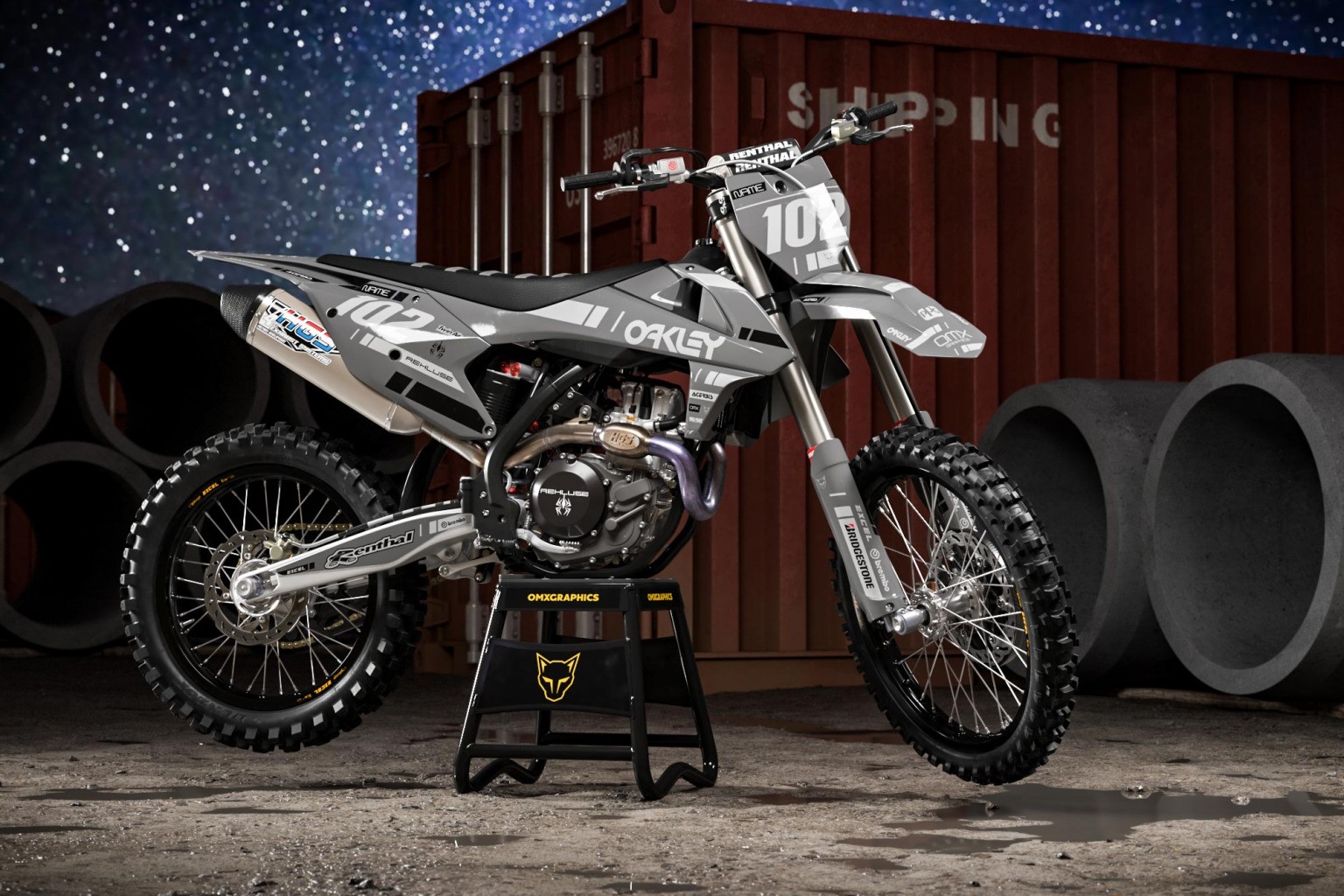 KTM SPLIT 2 Graphics Kit – OMXGraphics