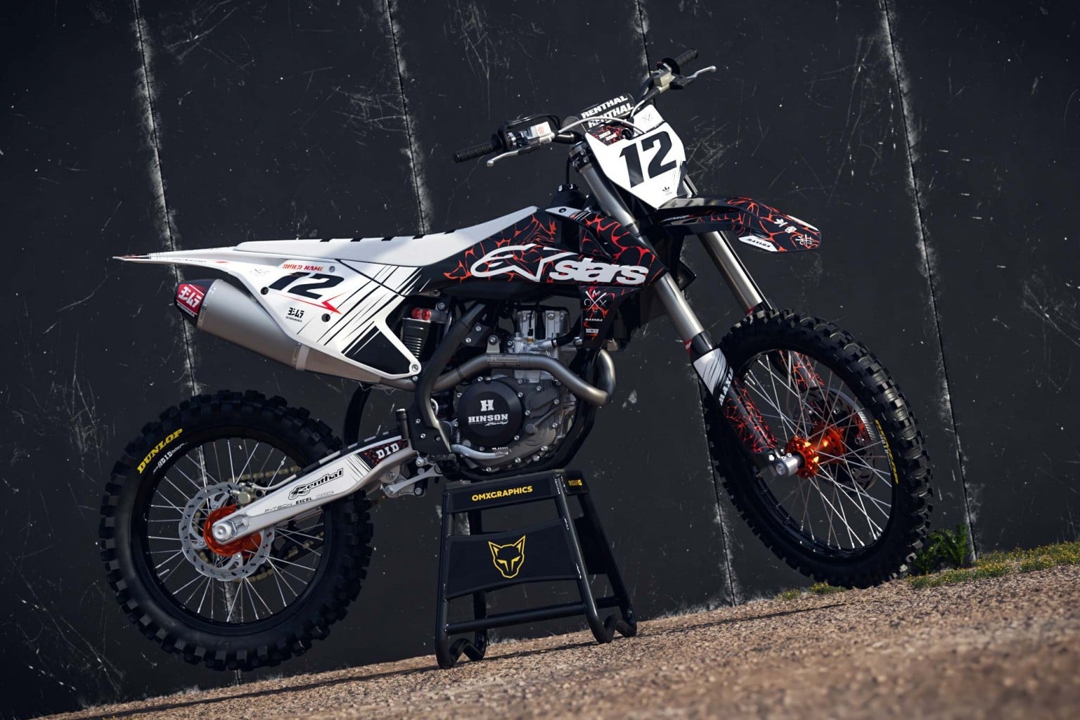 KTM RIVAL Graphics Kit – OMXGraphics