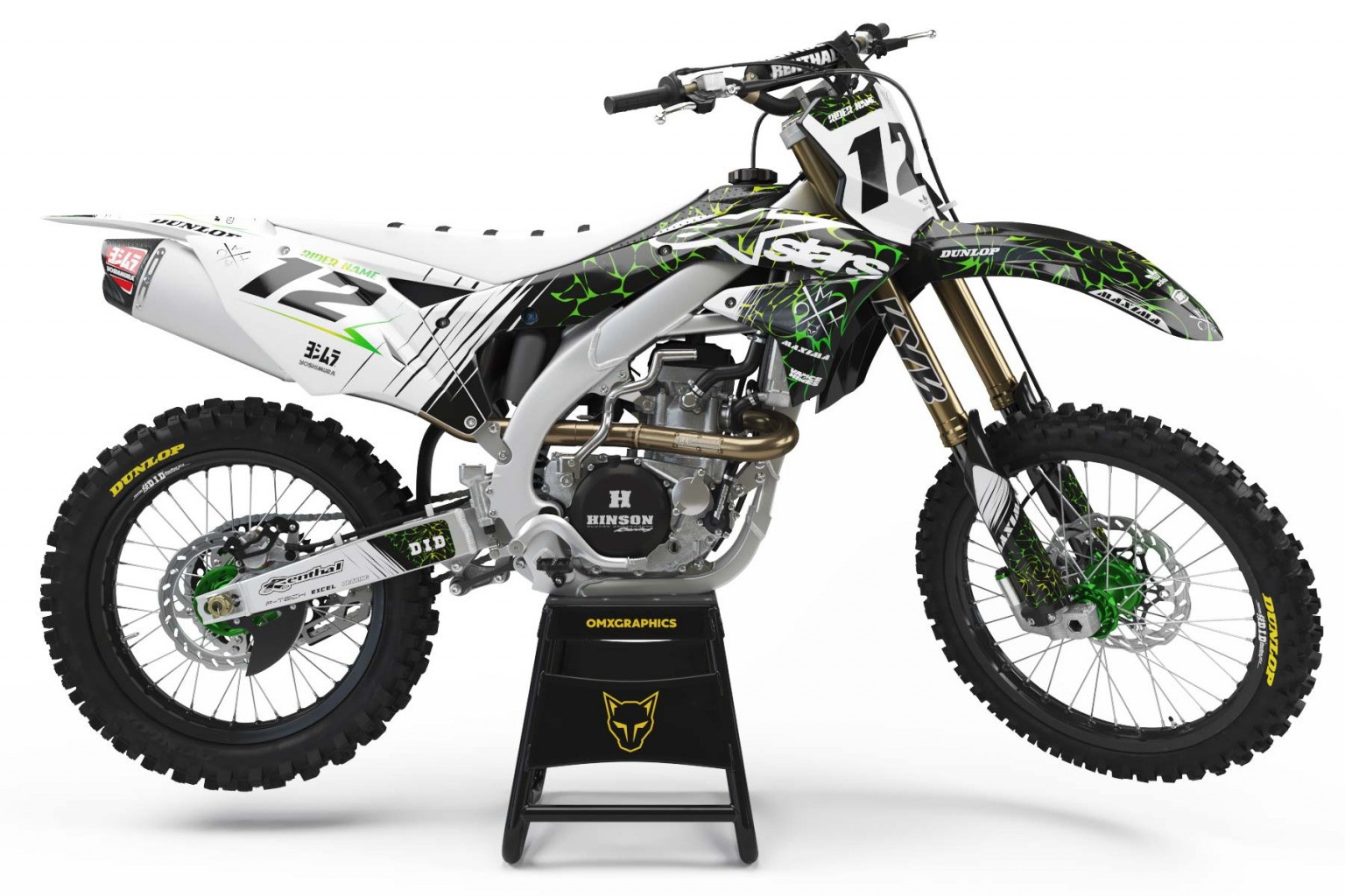 Your Kawasaki Rival Graphics Kit – OMXGraphics