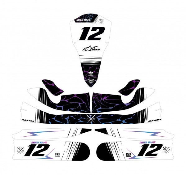 Go Kart Graphics Kit 'Rival 2' – OMXGraphics