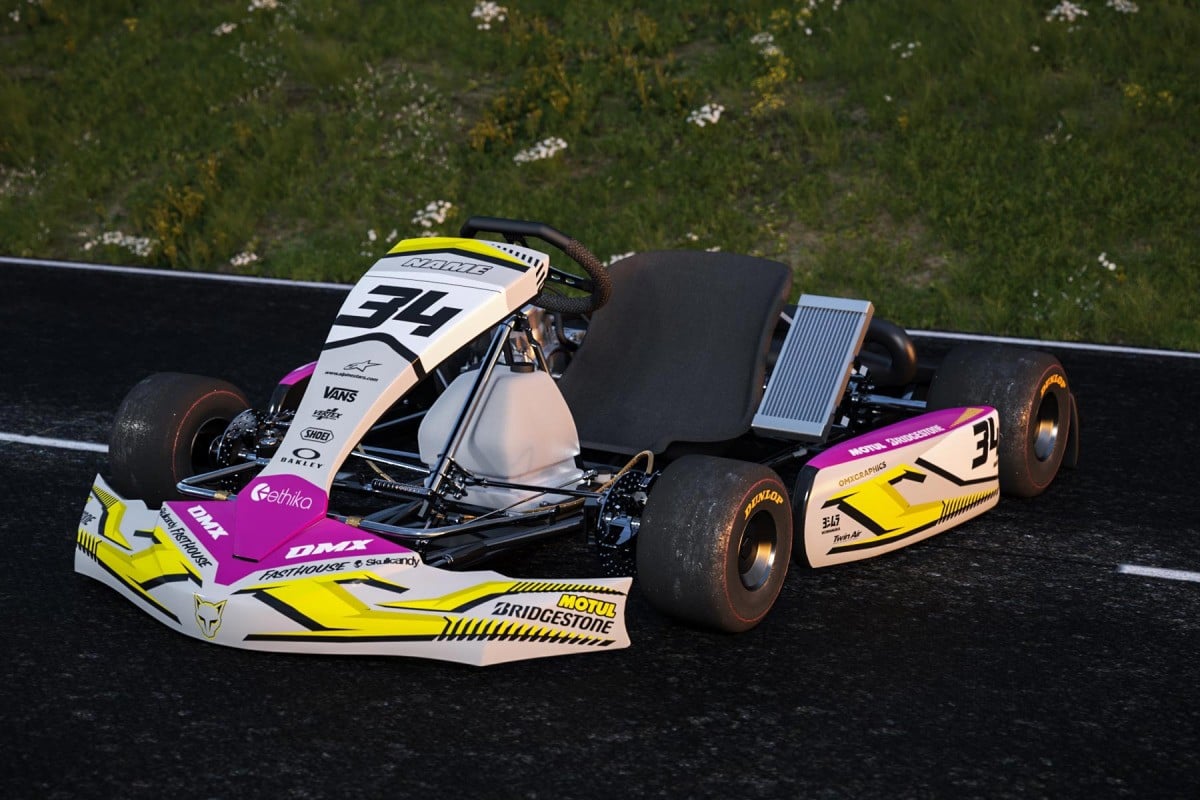 Go Kart Graphics Kit ‘Hey Tony 2’ – OMXGraphics