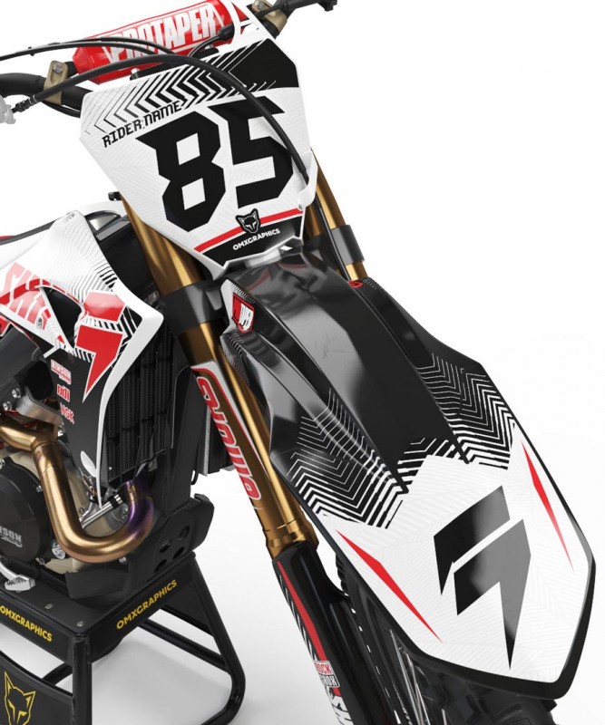 Dirt Bike Graphics Kit For Honda - VOLTAGE 2 – Dirt Bike Graphics