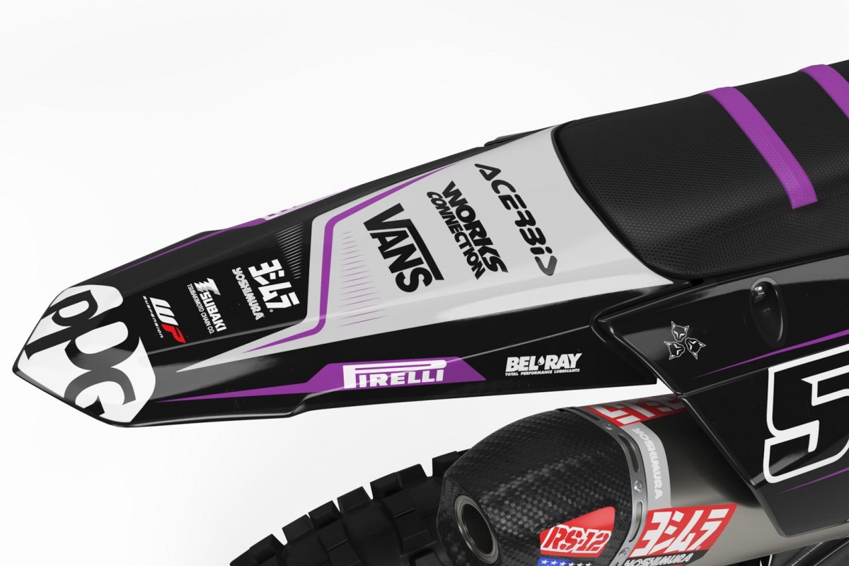 Yamaha SLEEK 2 Graphics Kit – Dirt Bike Graphics