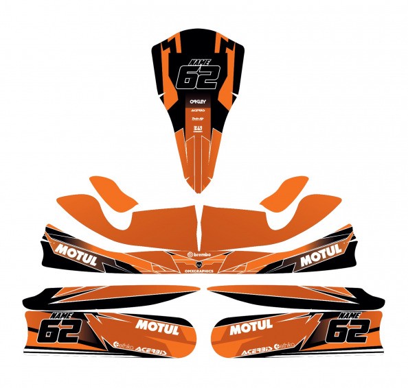 Go Kart Graphics Kit ‘Haze’ – OMXGraphics