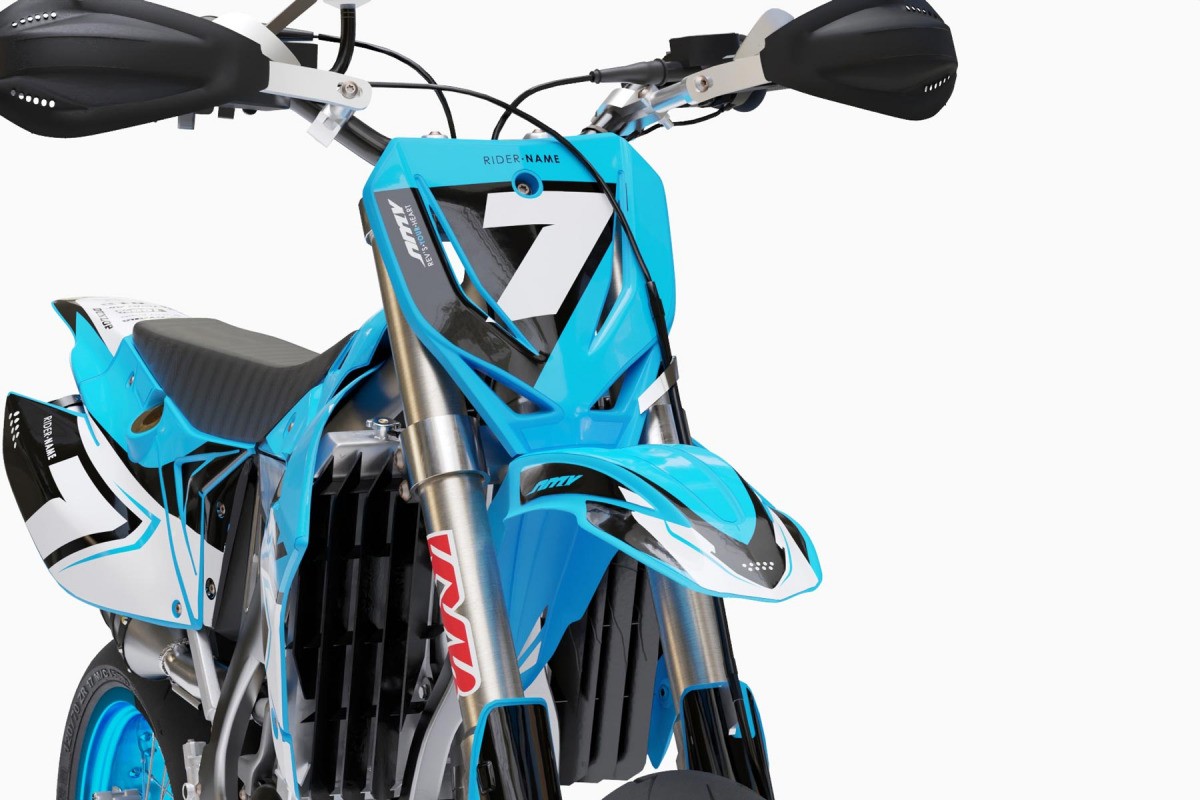 TM Racing Graphics Kit KATANA Cyan – OMXGraphics