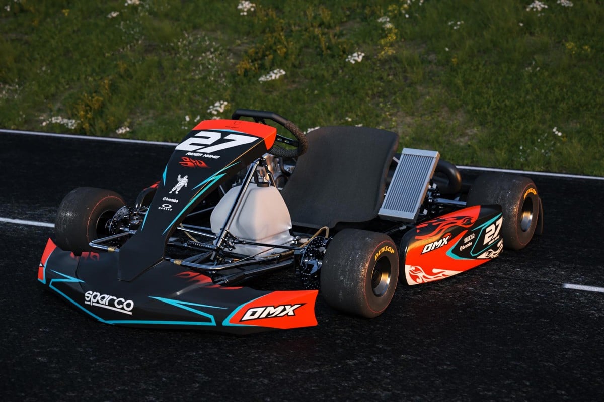 Go Kart Graphics Kit 'Fury 2' – OMXGraphics