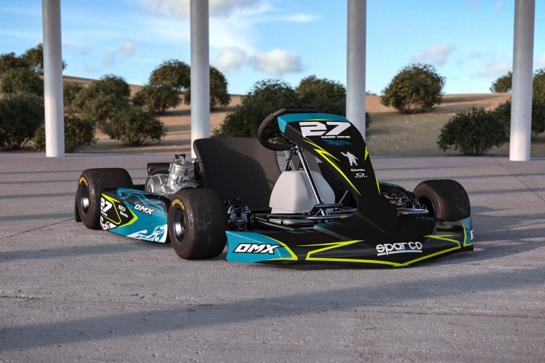 Go Kart Graphics Kit 'Fury' – OMXGraphics