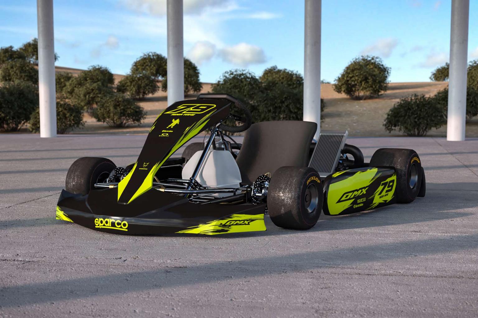 Go Kart Graphics Kit ‘Punch’ – OMXGraphics