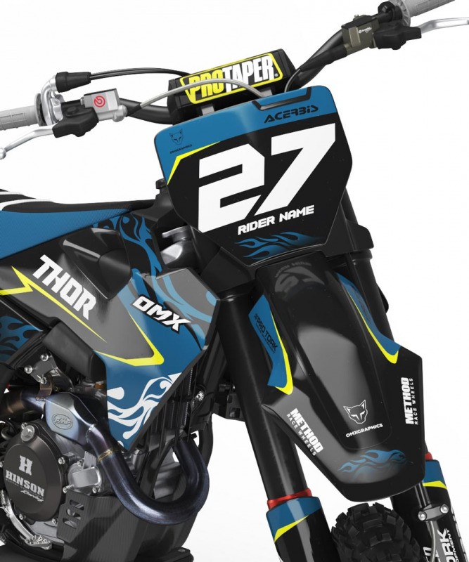 Husqvarna FURY Graphics Kit – OMXGraphics