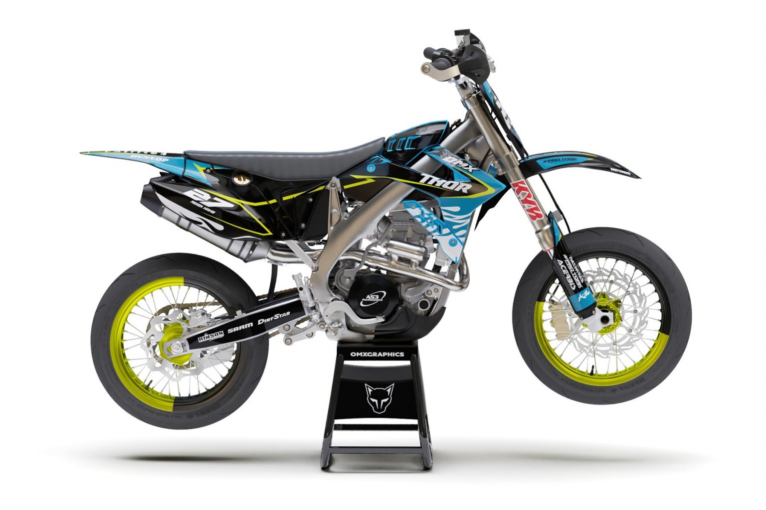 Graphics Kit for TM Racing 'Fury' – OMXGraphics