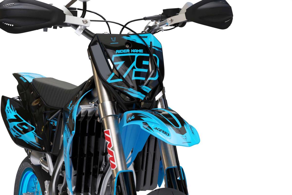 TM Racing Graphics Kit PUNCH – Dirt Bike Graphics