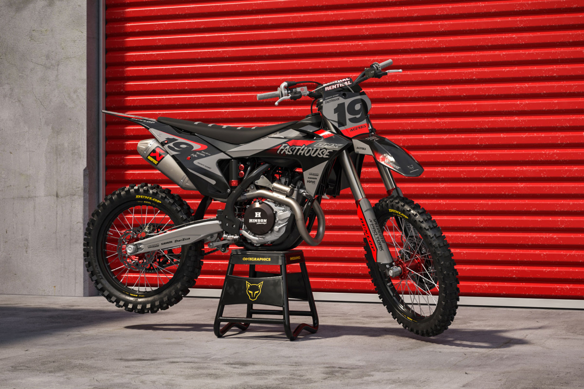 GasGas PHANTOM Graphics Kit – Dirt Bike Graphics
