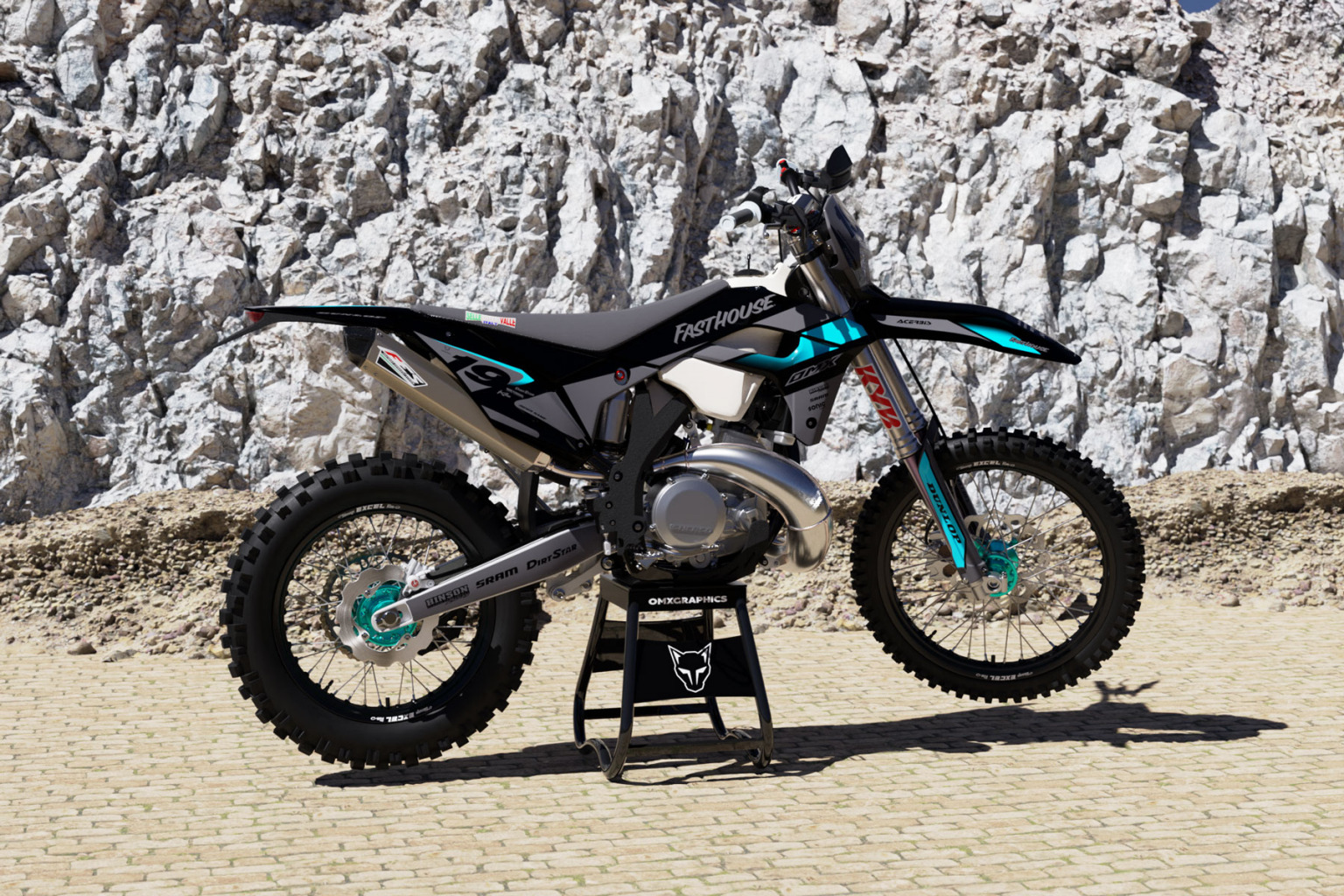 Sherco PHANTOM 2 Graphics Kit – OMXGraphics