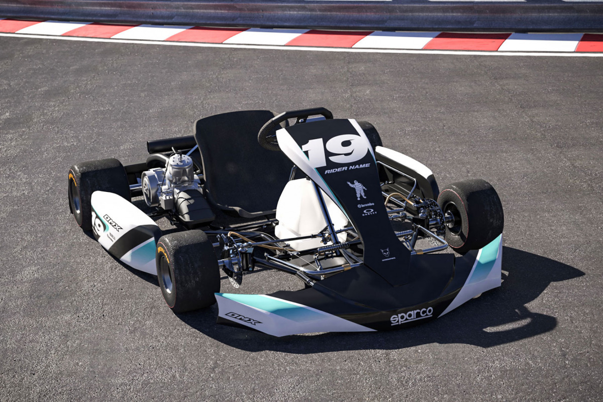Go Kart Graphics Kit 'Phantom' – OMXGraphics
