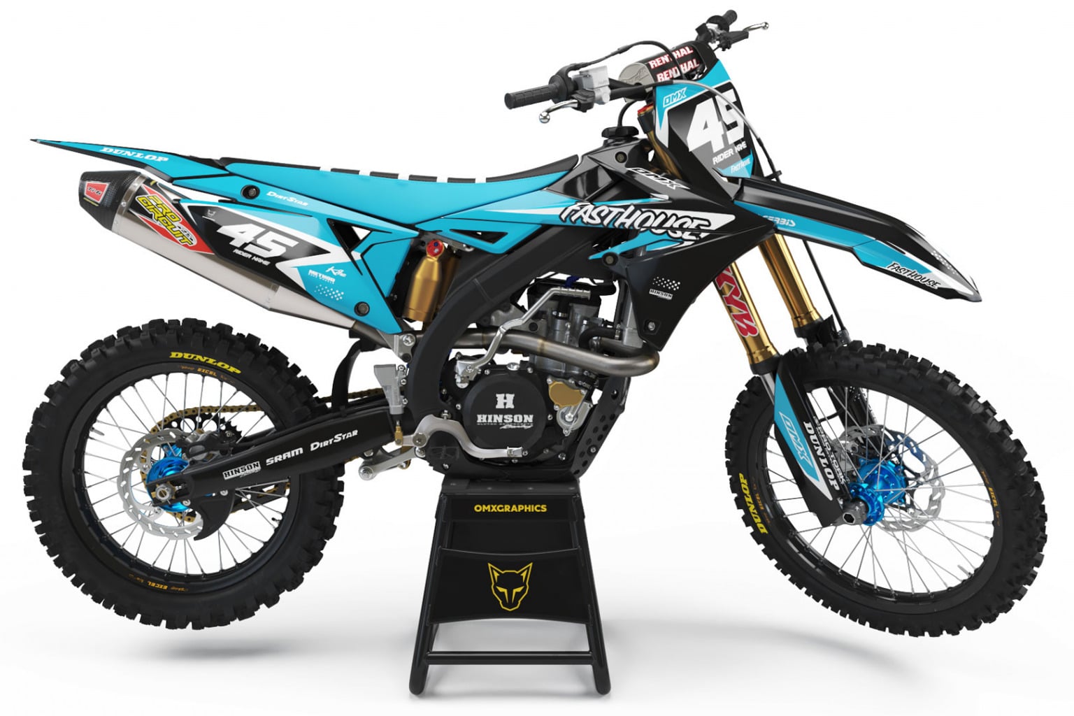 Dirt Bike Graphics Kits – OMXGraphics