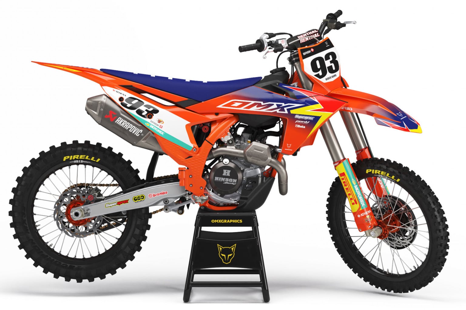KTM MX Graphics – OMXGraphics Ltd - For all models