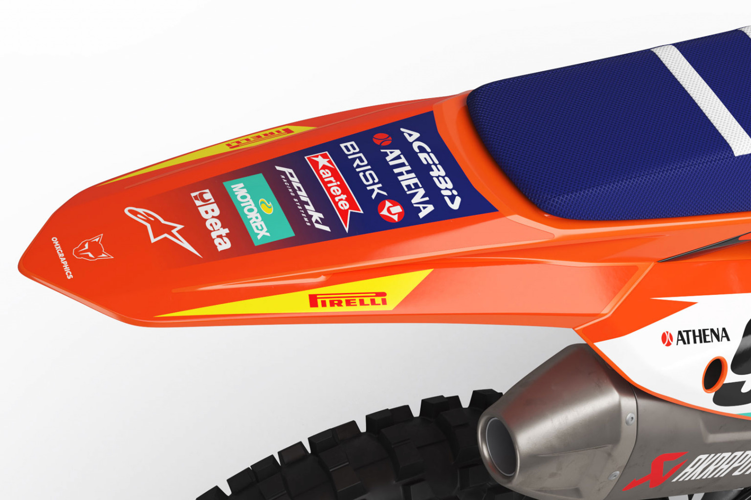 KTM TEAM Graphics Kit – OMXGraphics
