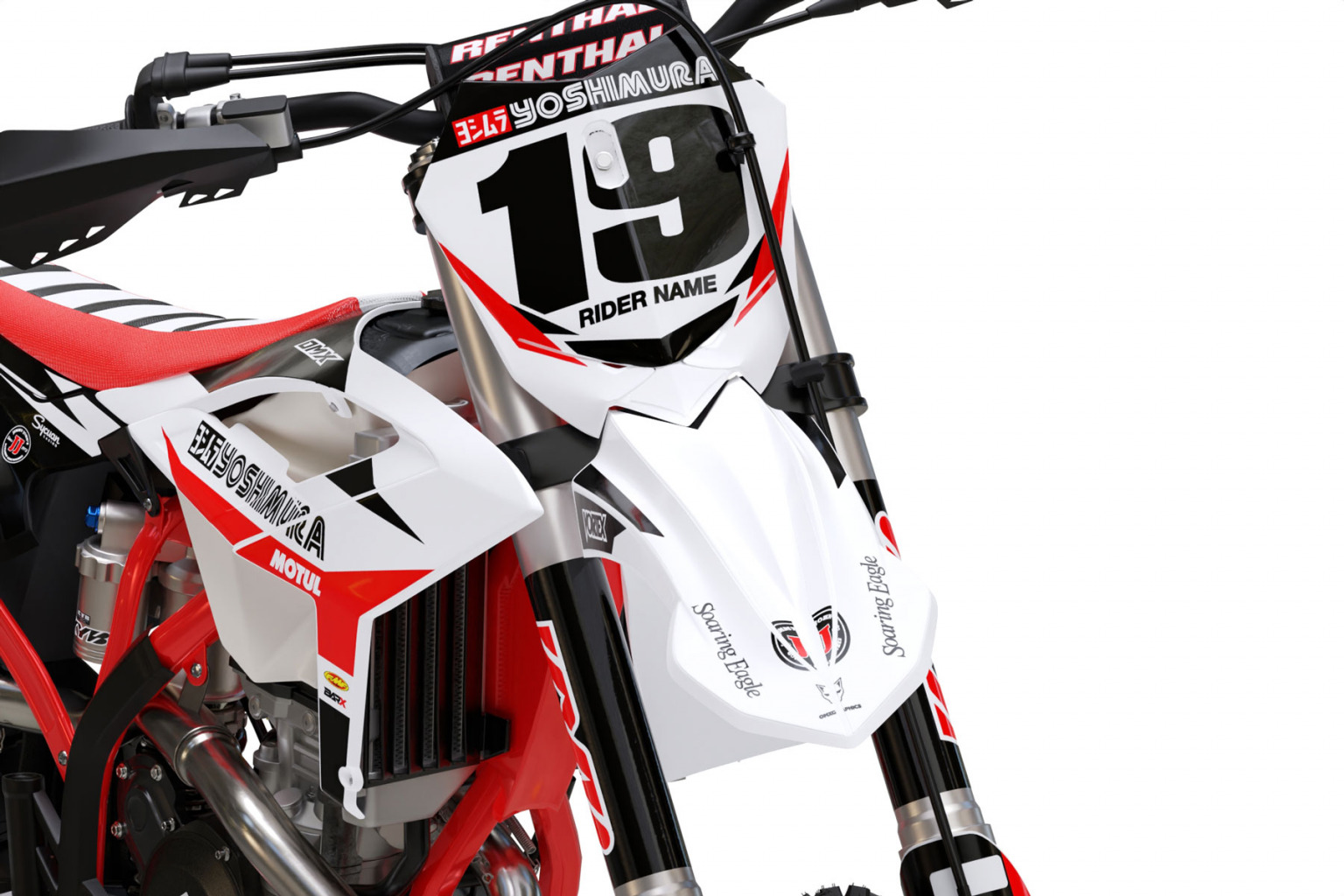Beta COMPETITION Graphics Kit White – OMXGraphics