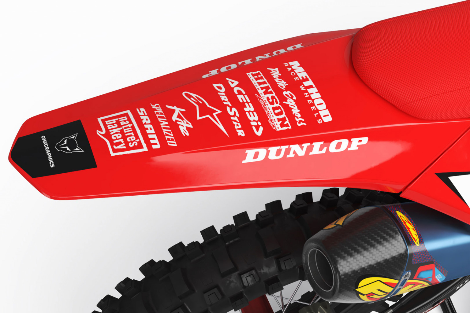 GasGas MONSTER Graphics Kit Black – OMXGraphics