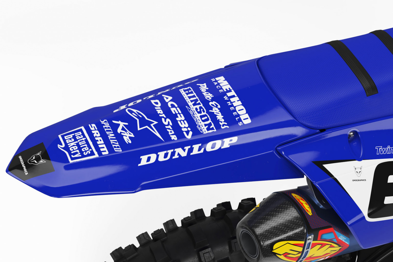 Yamaha MONSTER Graphics Kit Black – OMXGraphics