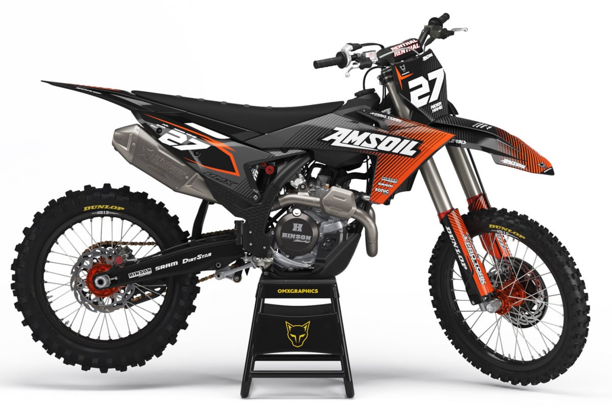 KTM MX Graphics for SX, SX-F, EXC, XC, XC-F and more – Dirt Bike Graphics