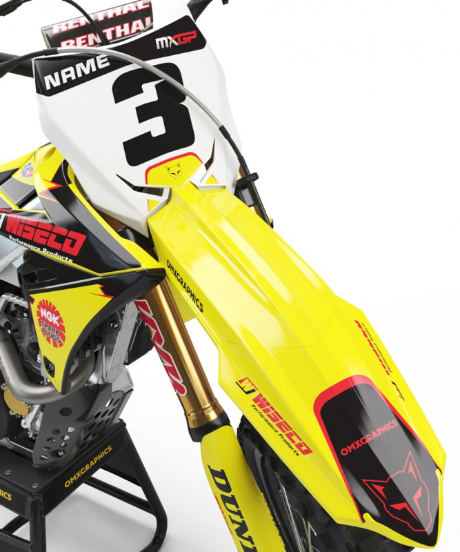 Suzuki STOCK Graphics Kit – OMXGraphics