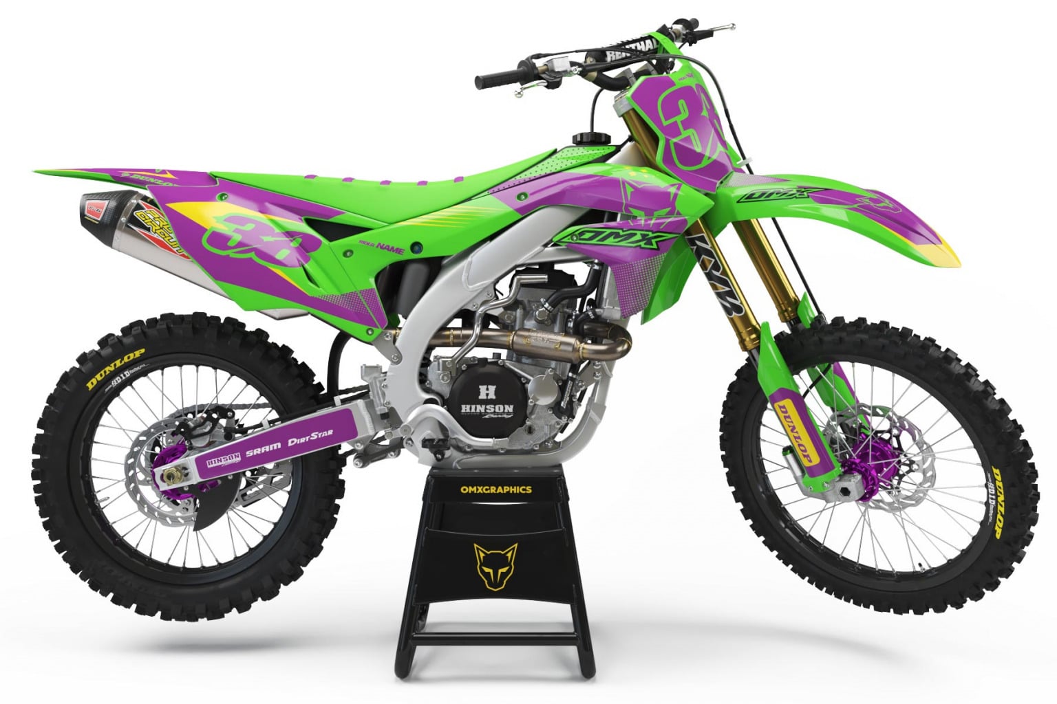 Kawasaki MX Graphics - OMXGraphics