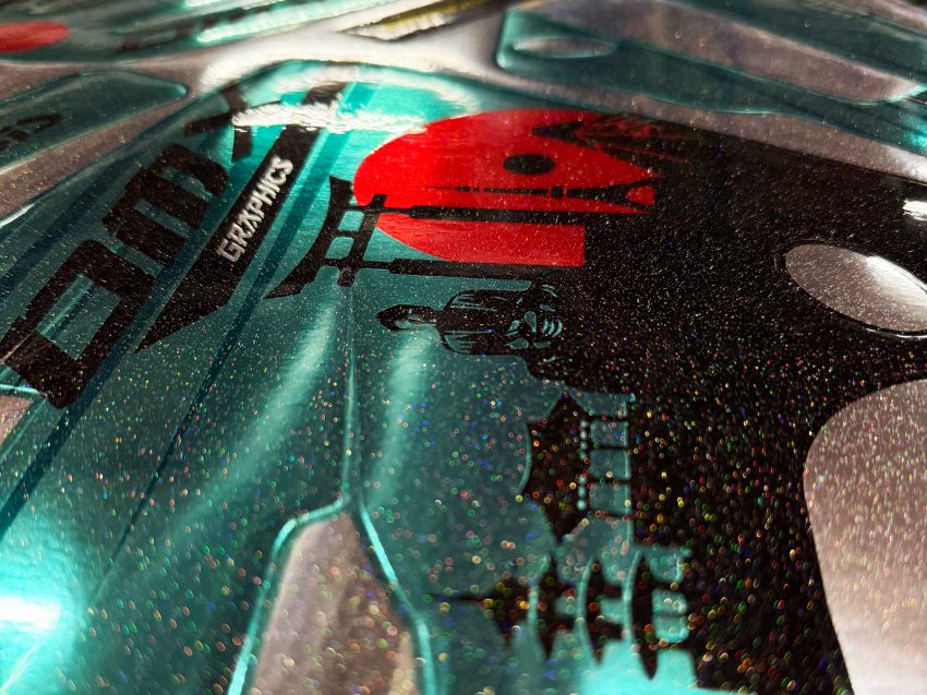 Bring the bling to your dirt bike with custom chrome MX graphics ...