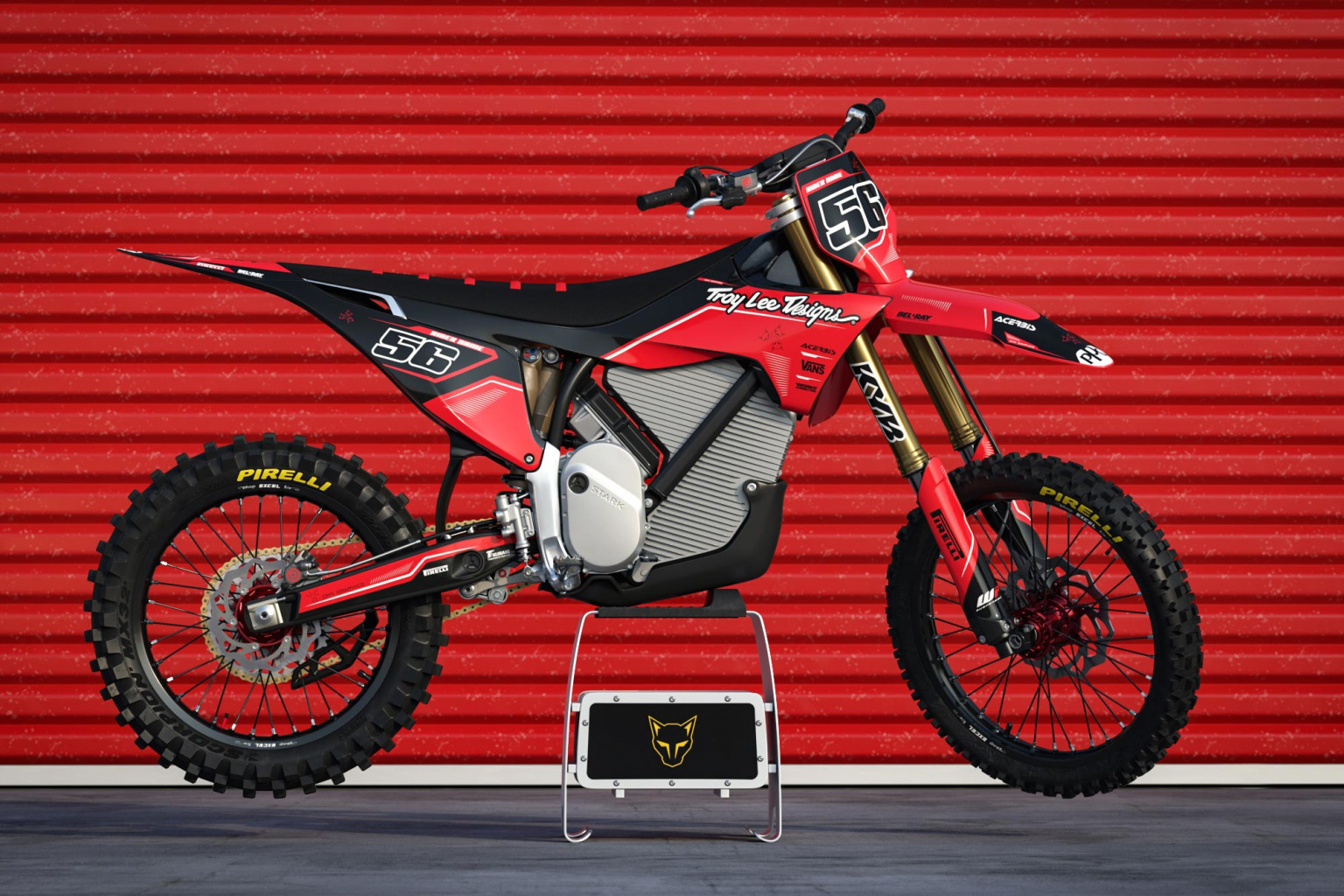 Stark Varg Graphics Kit SLEEK Red – OMXGraphics