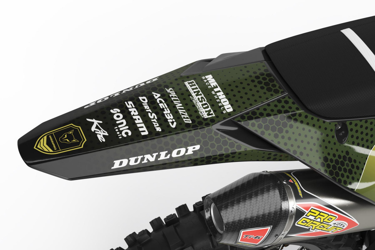 Kawasaki BATTALION Graphics Kit – OMXGraphics