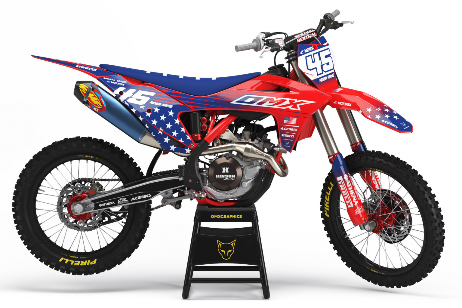 Custom Motocross Graphics | Graphics For MX Bikes