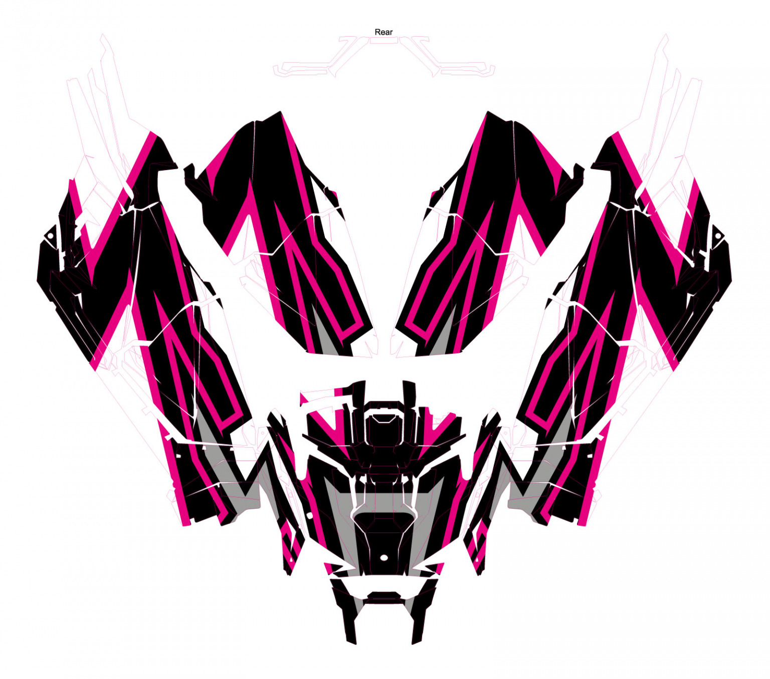 UTV Graphics Kit Outlaw – OMXGraphics