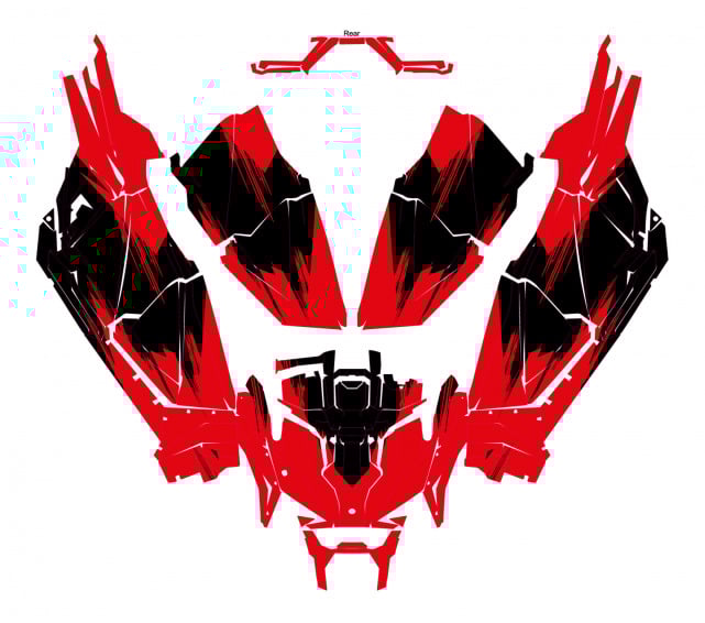 UTV Graphics Kit Punch – Dirt Bike Graphics